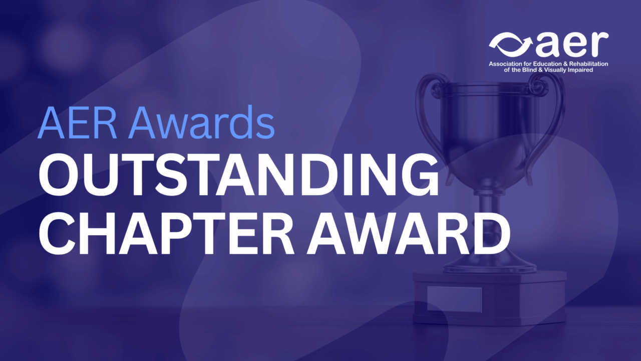 Outstanding Chapter Award - AERBVI