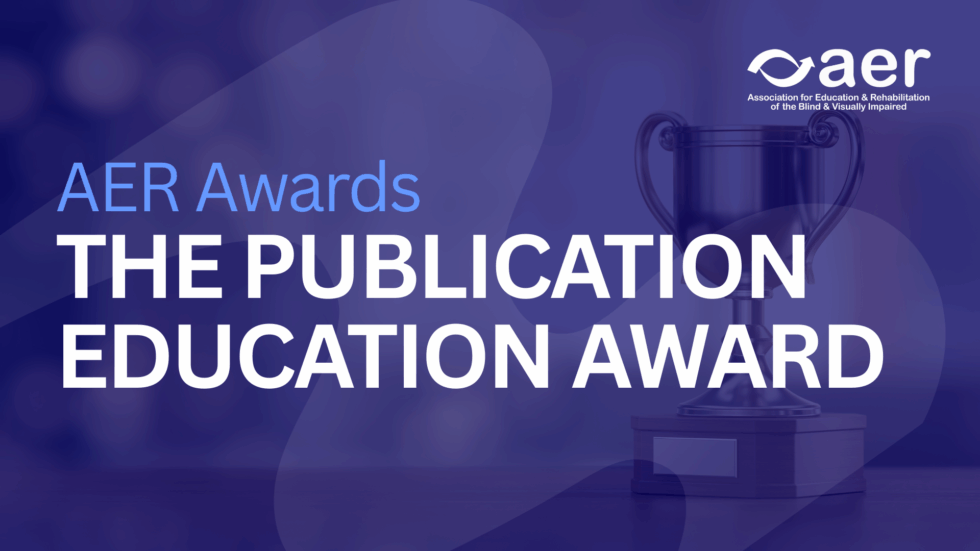 The Publication Education Award - AERBVI