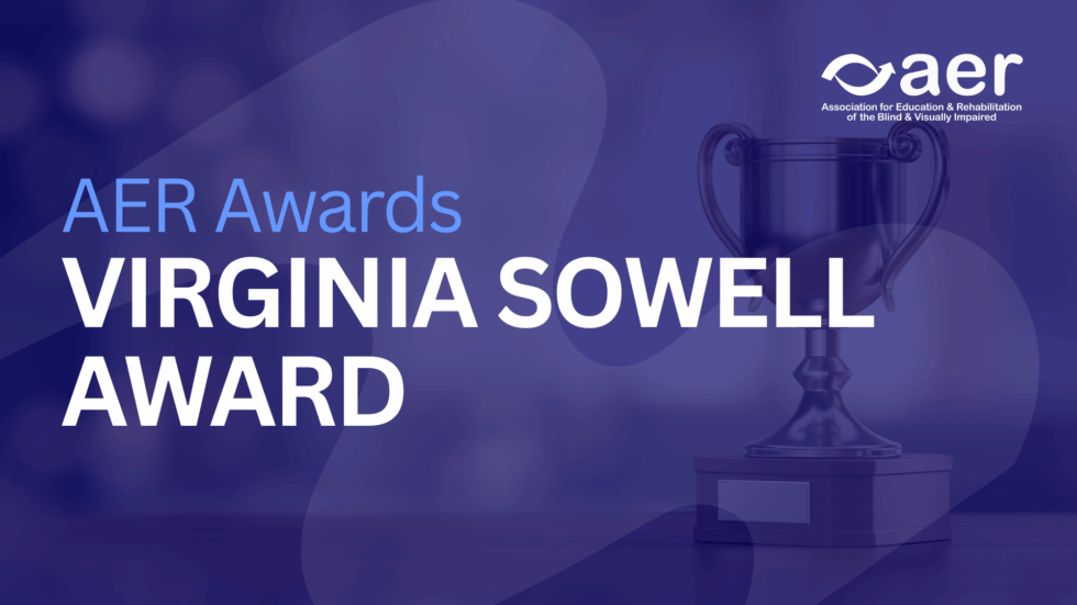 Virginia Sowell Award - AERBVI